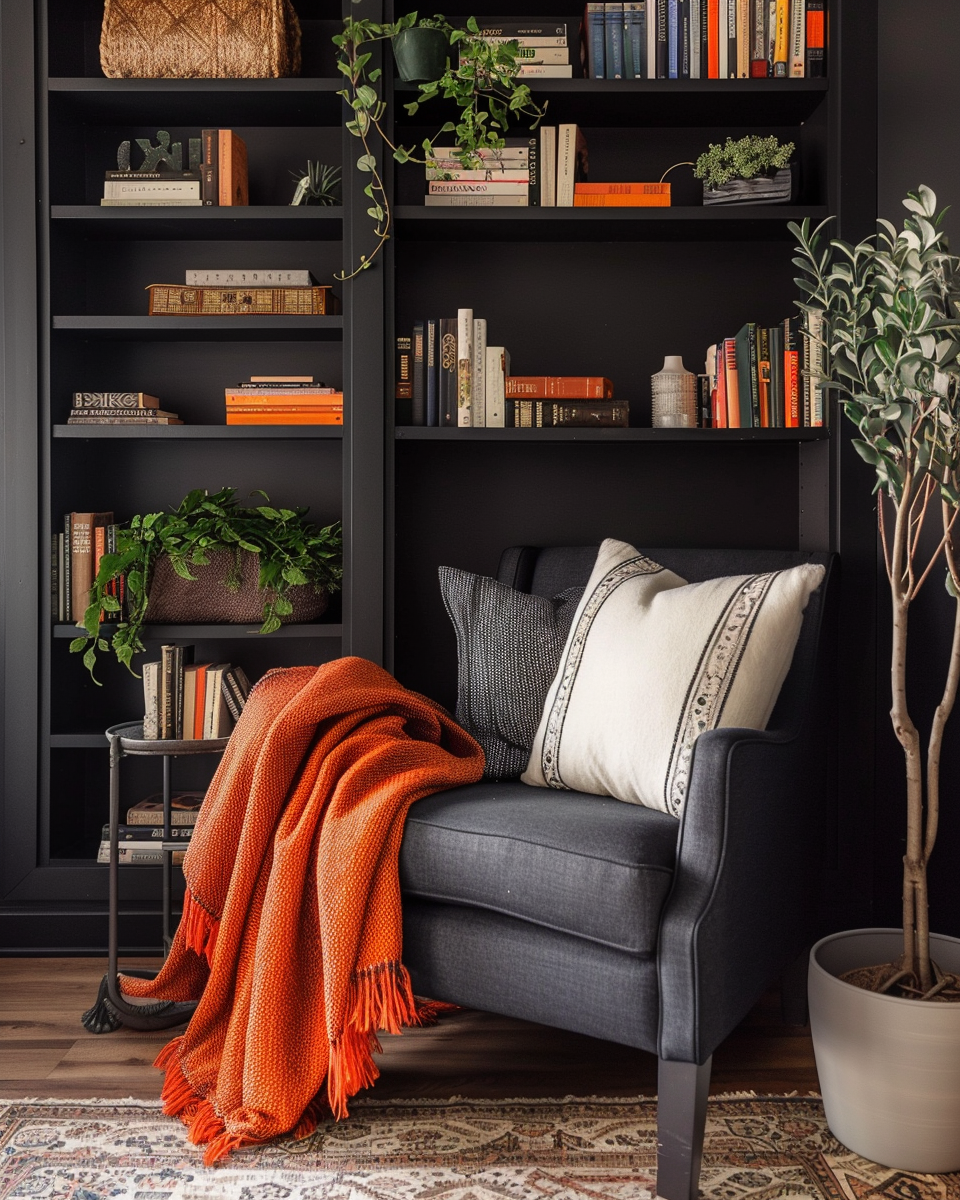 Transform Your Space with 15 Stunning Black Accent Walls - Planted Shack